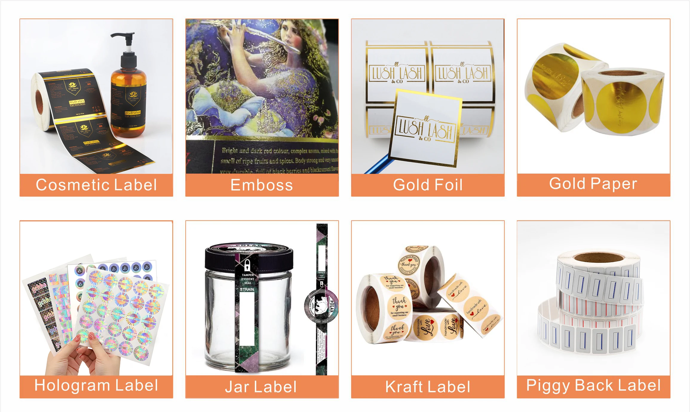 Custom Waterproof Product Label Logo Bottle Sticker Self-adhesive ...