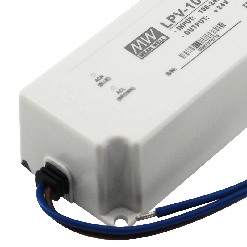 Original Meanwell LPV-100-24 LED Driver - 100W IP67 Waterproof