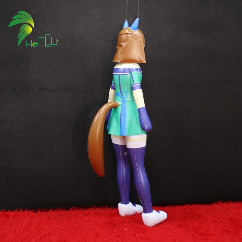 Standing So Cute Inflatable Animal Girl Toy Cartoon Inflatable Dress ...
