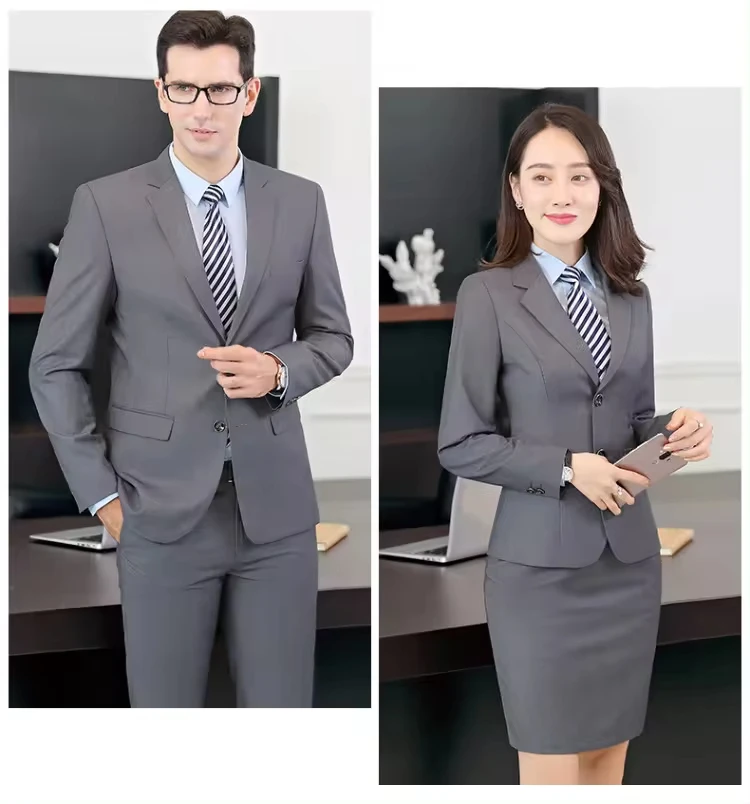 Inteng Business Formal Wear For Men And Women Slim Professional Attire ...