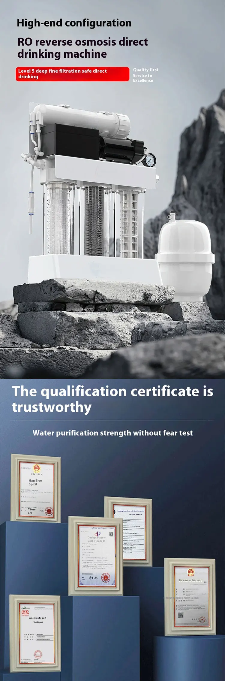 5-stage RO Water Purifier - Efficient & Reliable Filtration