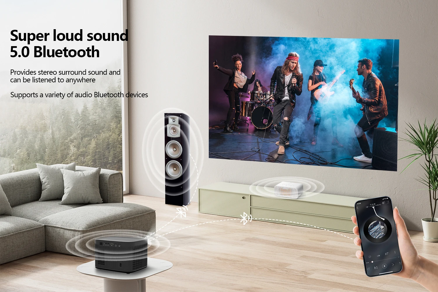 Topfoison M8 Projector 2024 Square Laser Wifi Led Full Hd Android ...