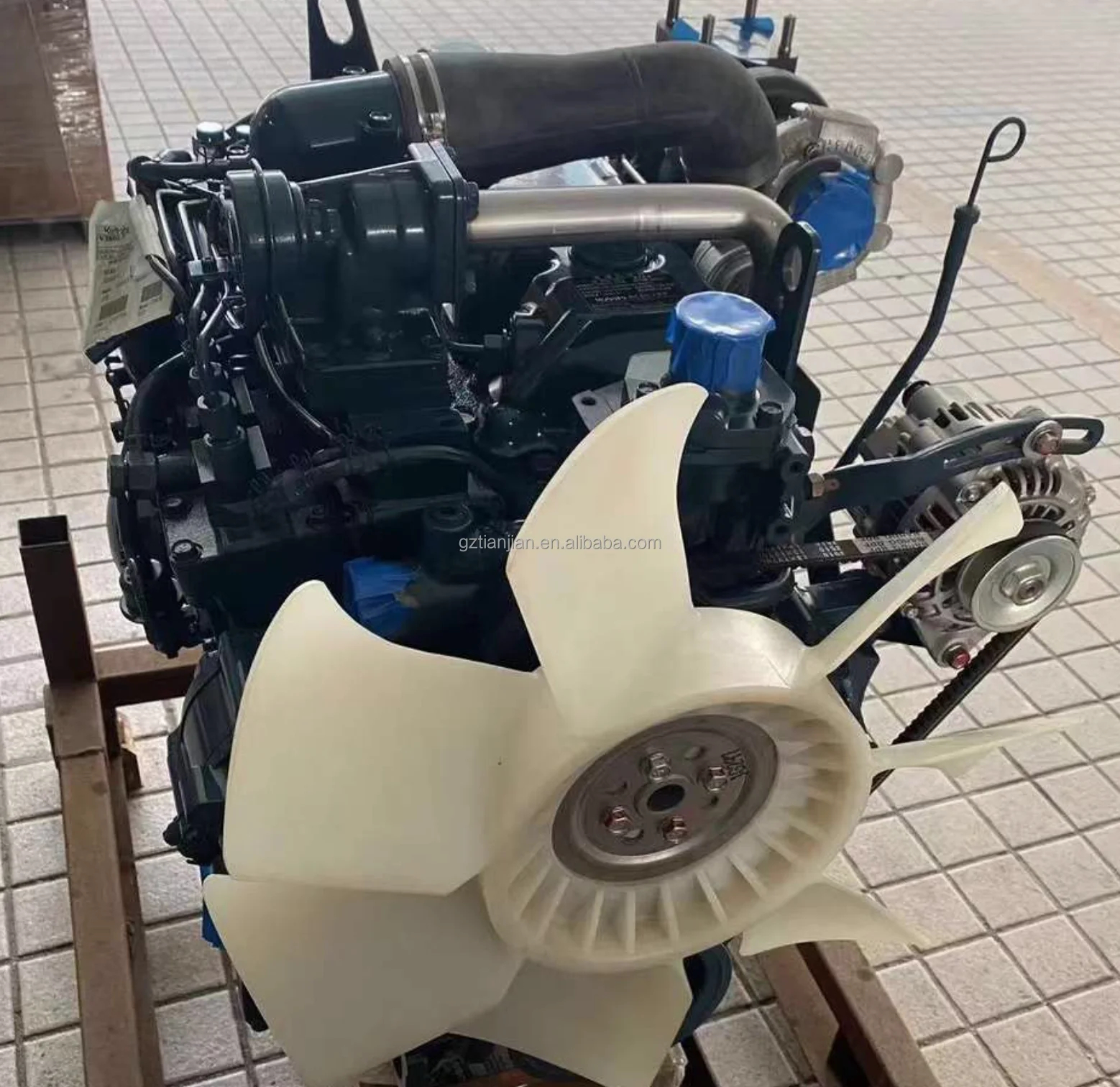 Original Kubota V3800-DI V3800-DI-T-ET05 Complete diesel Engine ...