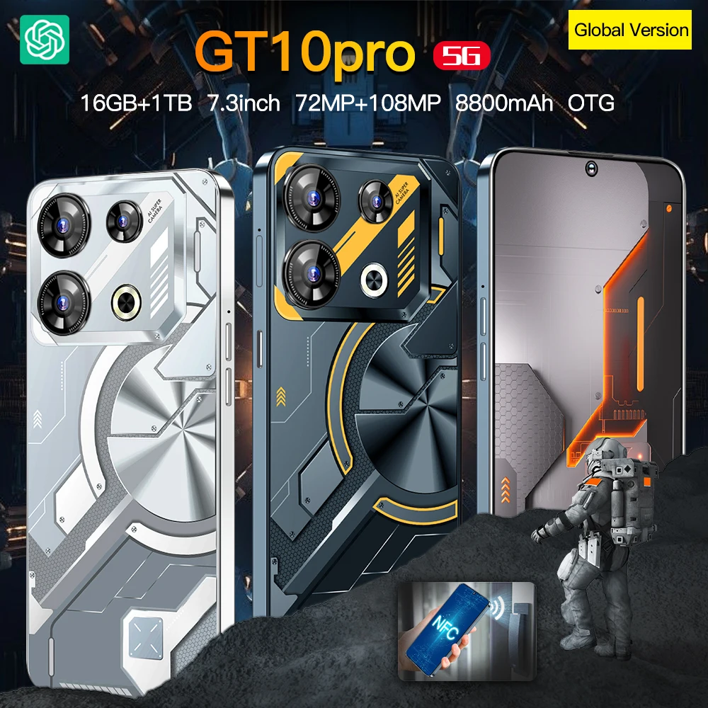 Tecno Mobile Phones Original Gt10 Nfc Feature Phone Techno Camon 20 Pro ...