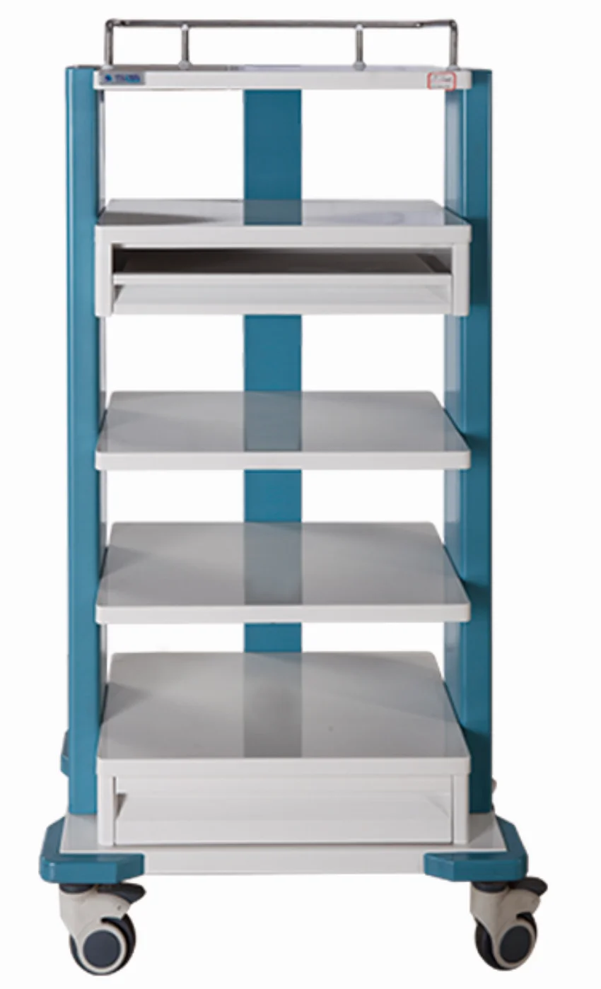 Hospital Mobile Endoscopy Cart - Instrument Trolley Uses
