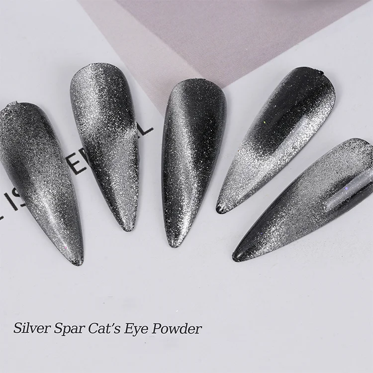 Hot Selling Super Magnetic Magic Cat Eye Effect Powder Mirror Nail ...