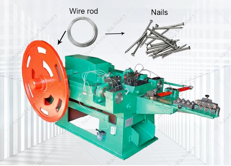 2024 Automatic Simple Operation Common Z94-1-6 Inch Nail Making Machine ...