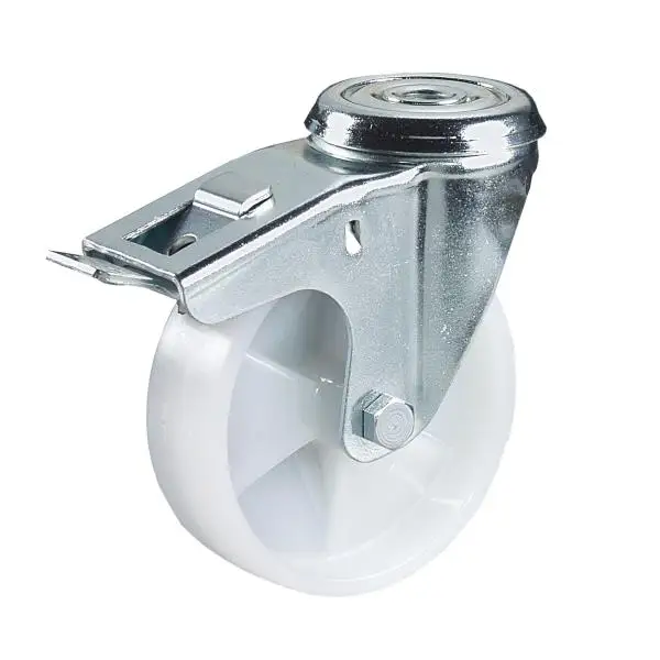 Monolithic Polyamide Wheel X Line Swivel Support Through-Hole Total ...