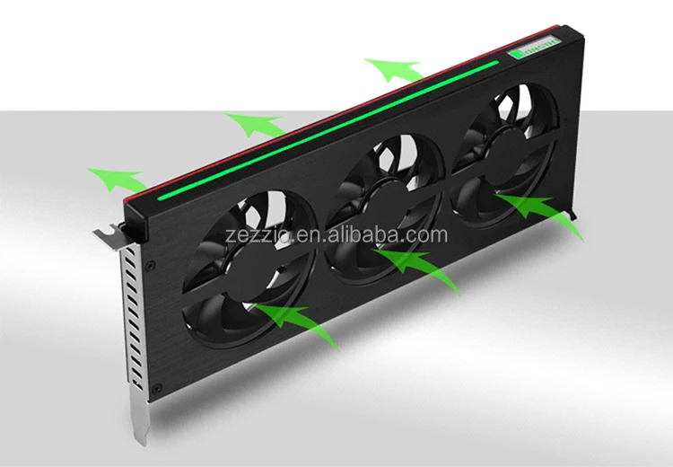 Jonsbo Vf-1 Graphics Card Cooler Dual Model Rgb Lighting 8cm Fan Gpu ...