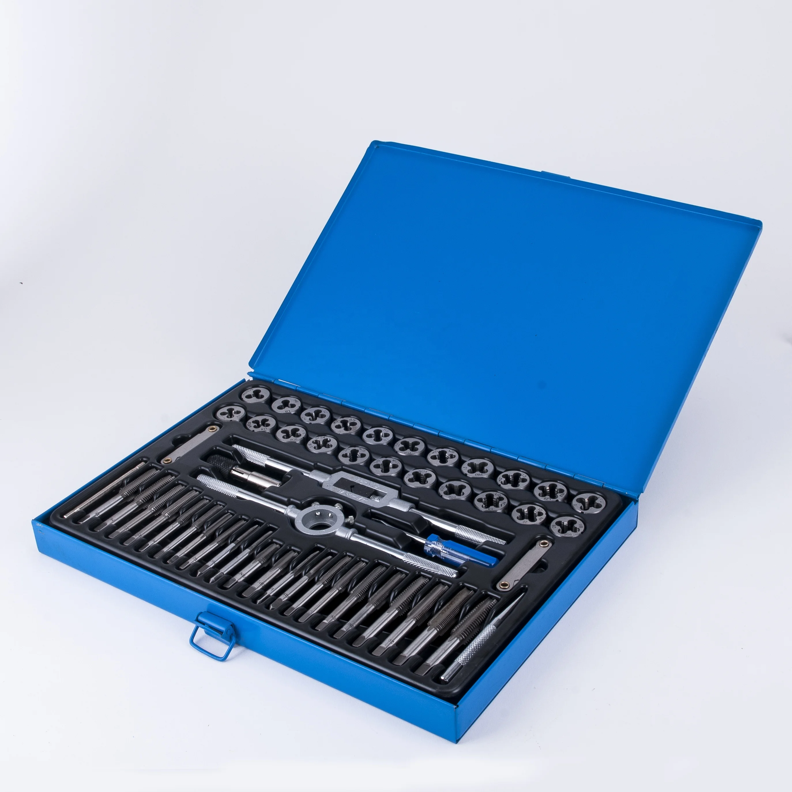 60pc Tap And Die Thread Cutting Tool Set - Buy Threading Set,Tap And ...