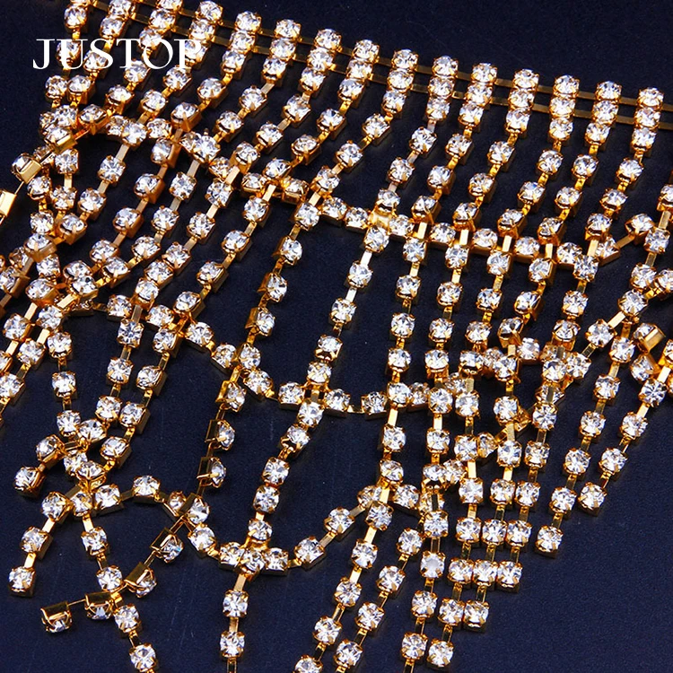 Diamond Fringed Sexy Fun Waist Chain Thong Diamond Chain Nightclub