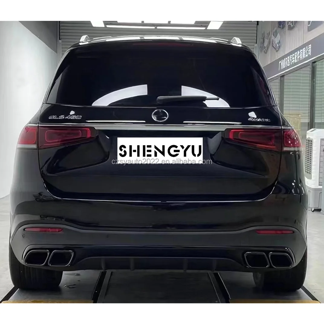 For Benz Gls X167 2020-2023 Change To Gls63 Amg Bumpers Grille Rear ...