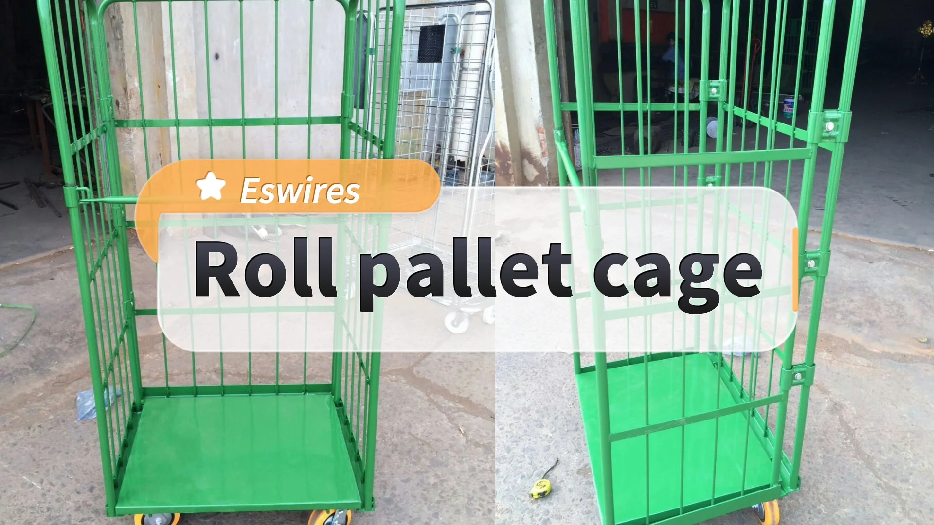 High Quality Warehouse 500kg Storage Industrial Steel Metal Foldable ...