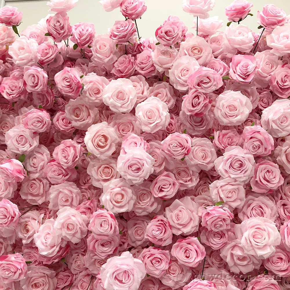 Gnw Customizable Baby Pink Flower Background Wedding Home Office Hotel ...