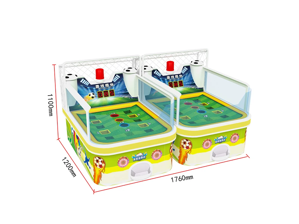 RongXiang Factory's Mini Double Player World Soccer Coin Pusher Machine ...