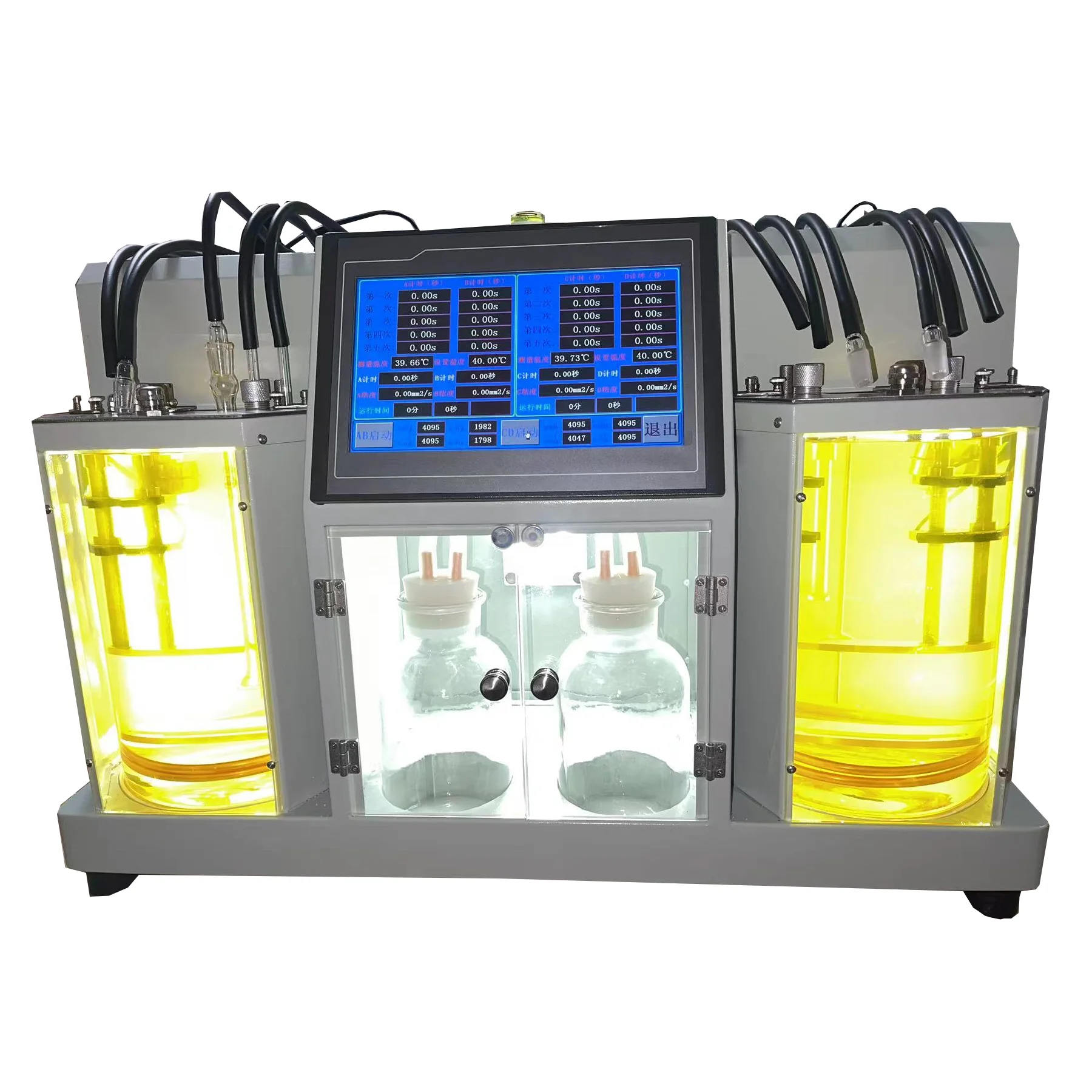 VST-8000D Automatic Kinematic Viscosity Testing Equipment (Double ...
