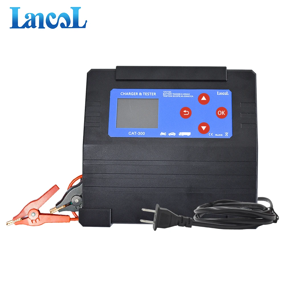 Lancol 12v 15a Battery Tester And Car Lithium Ion Battery Charger ...