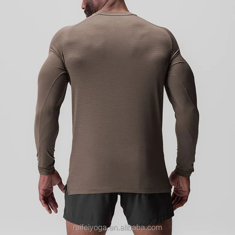 Custom Dry Fit Running T-shirt Jogging Workout Fitness Training Top Men ...