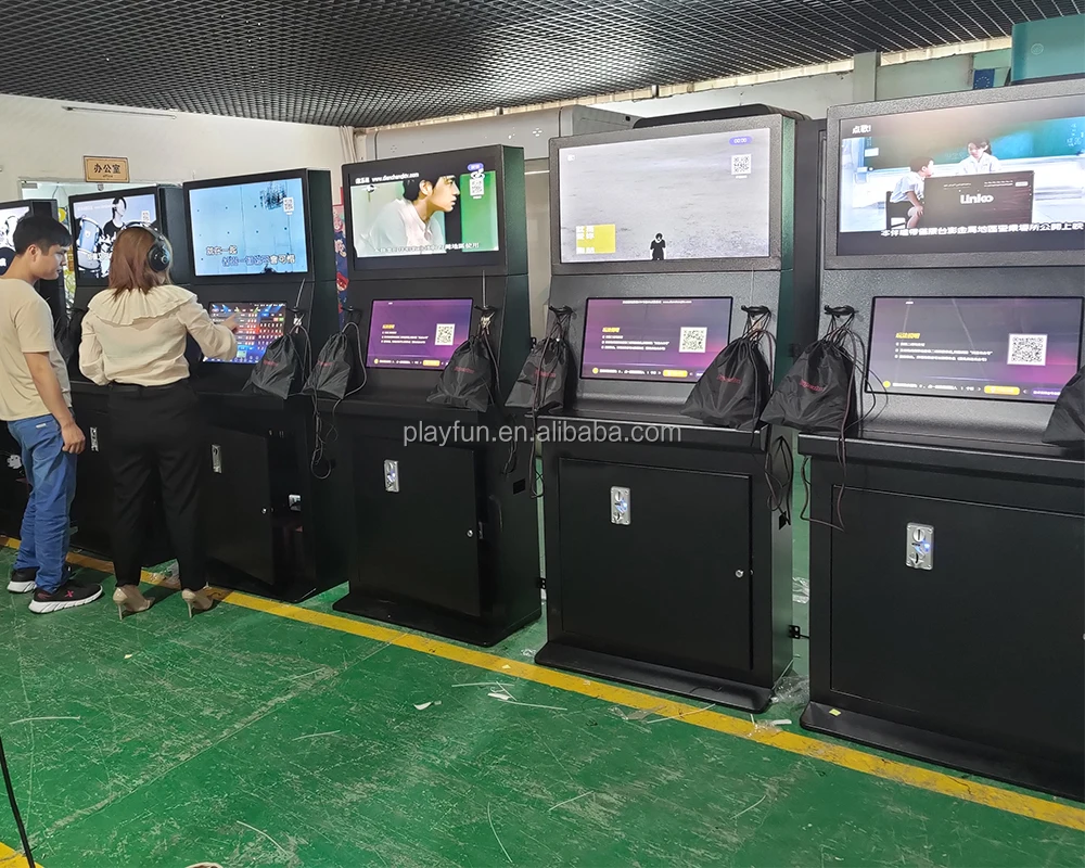 Playfun Indoor Outdoor Coin Operated Karaoke Booth for Sale