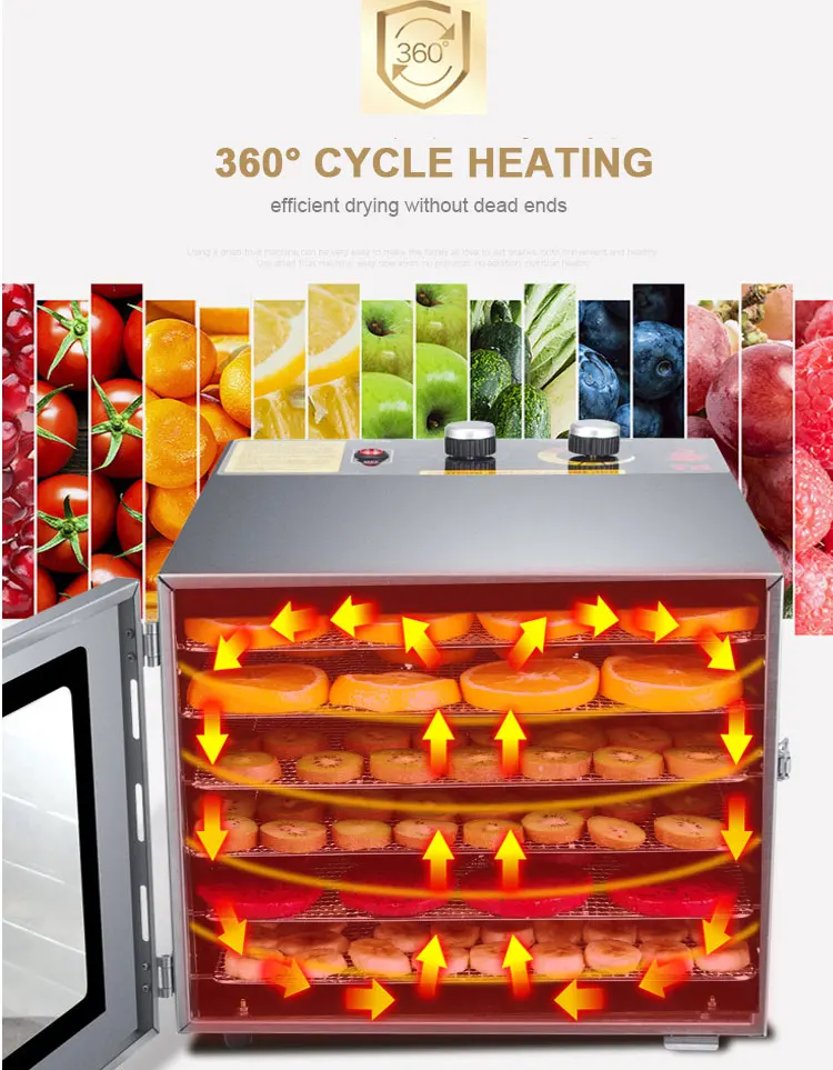 Heavy Duty Fruit Pulp Drying Dryer Mango Dehydrators Stainless Steel ...