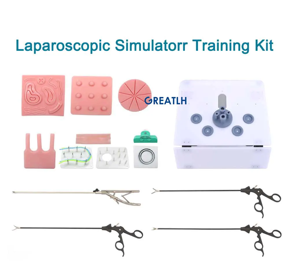 Medical Laparoscopic Kit Laparoscopy Simulator Trainer For Surgical