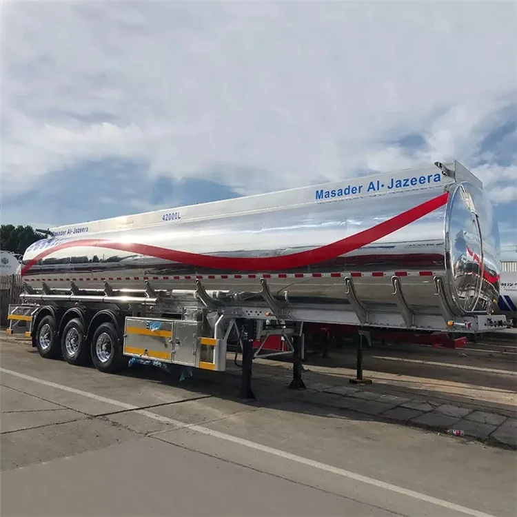 CLW factory aluminum utility tri-axle 32000 liters petrol tanker, oil ...