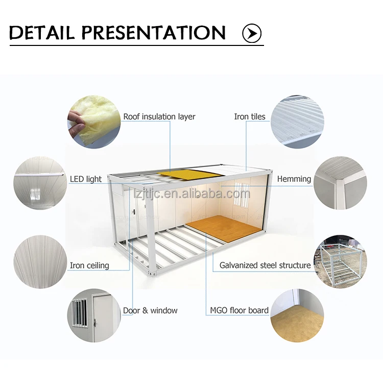 Wholesale Fast Assembly Foldable Extendable Detachable Container Houses ...