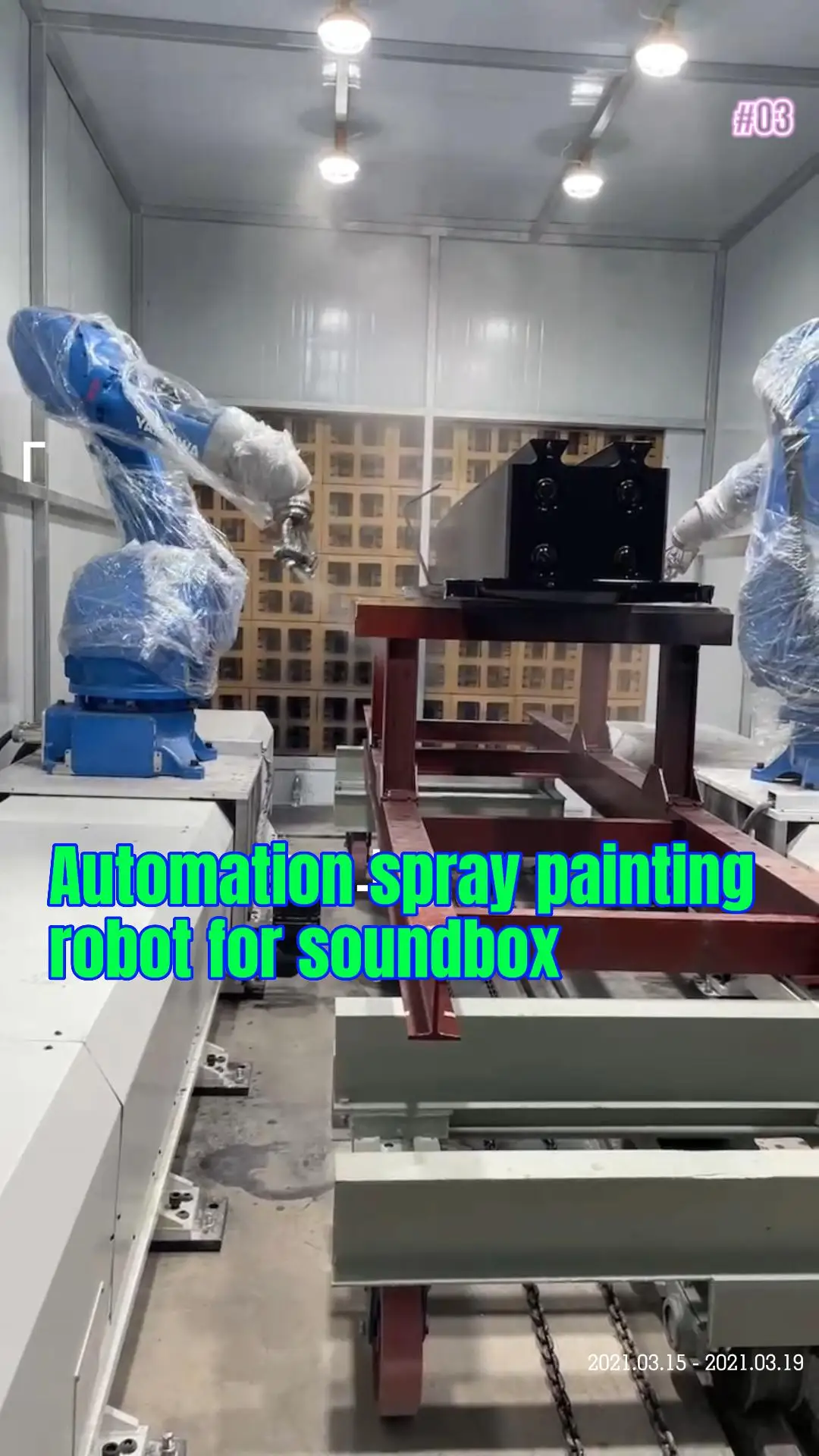 Robot Painting Machine MPX1150 - Automation & Precision