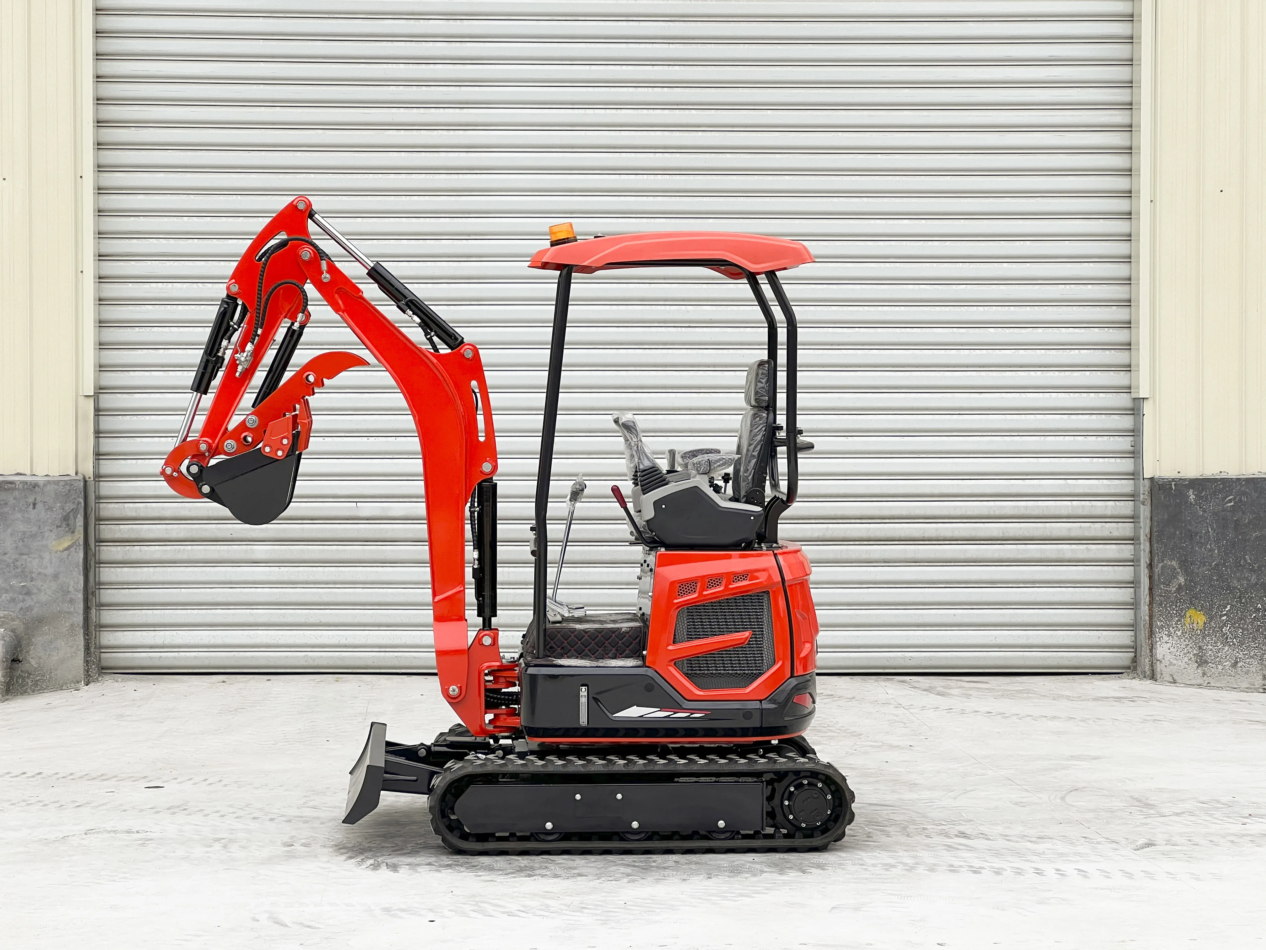 1 Ton Swing Boom Mini Excavator 2 Ton Machine Hot Sale Mini Attachment ...