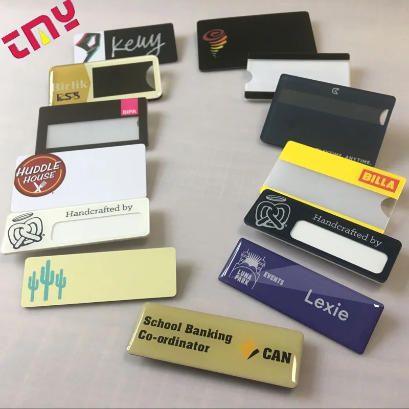 Custom Professional Changeable Reusable Uniform Hotel Blank Magnetic ...