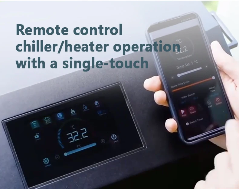 Ice Bath Tub With Stainless Steel Inner Cold Plunge Tub Chiller With ...