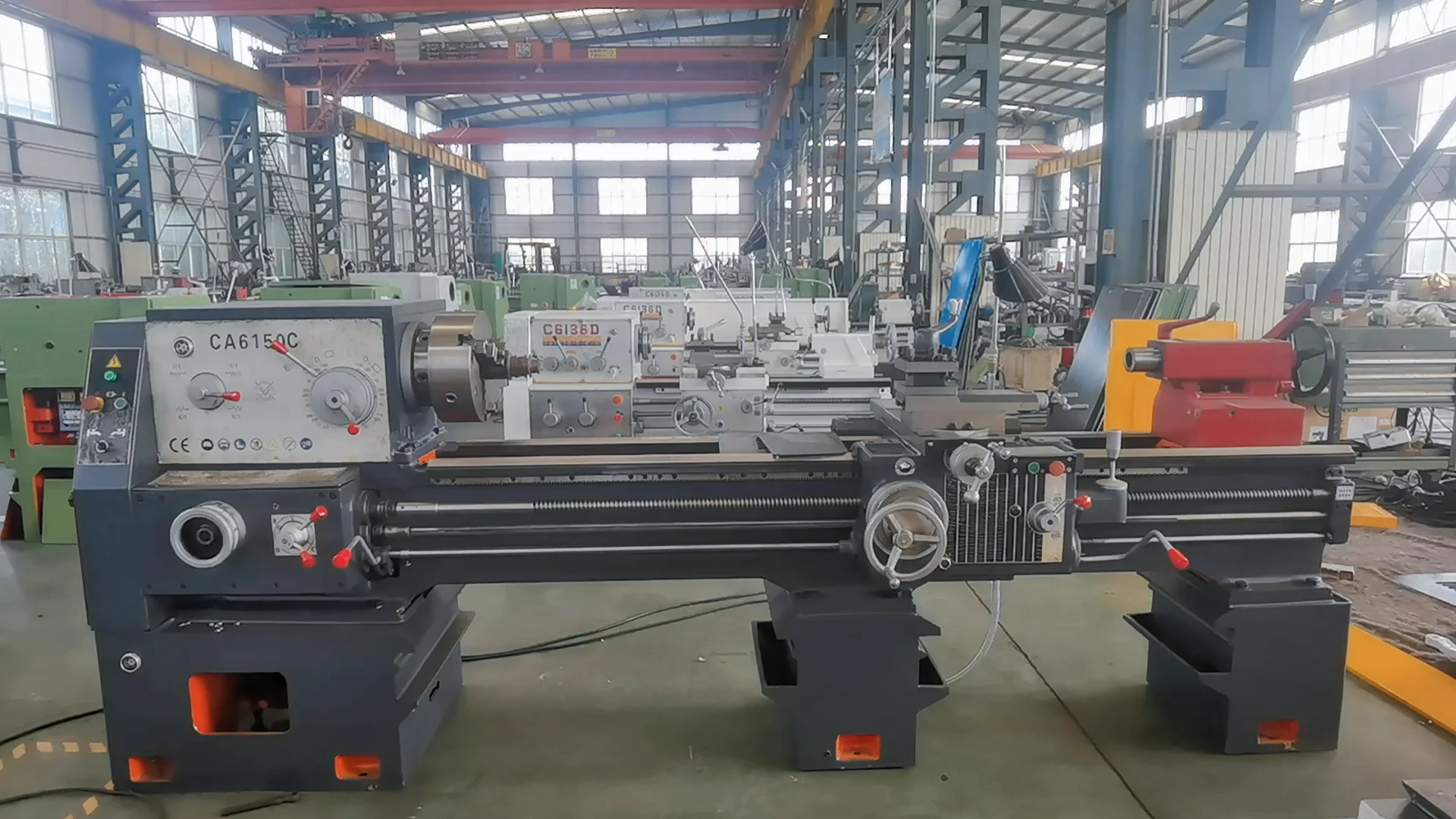 High Quality 3m Bed Manual Lathe Machine Ca6140 Auto Feed Lathe - Buy ...