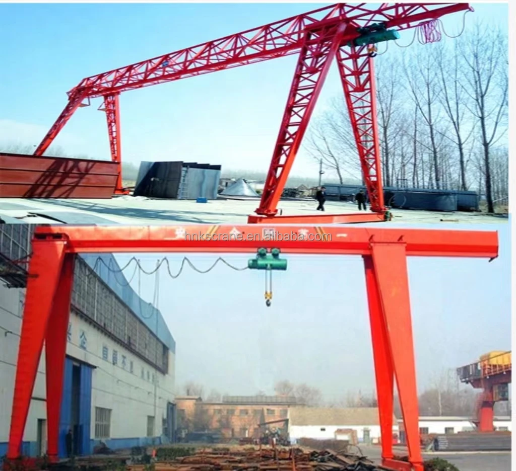 Mh Model Single Girder Gantry Crane Hoist Lifting Mechanism Henan Mine Crane Brand - Buy Single ...