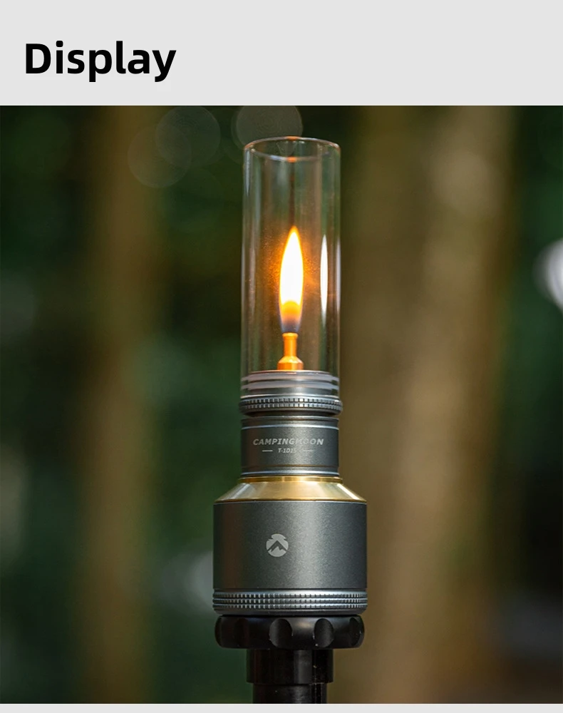 Campingmoon Outdoor Glamping Atmosphere Lantern - Vintage Gas Lamp