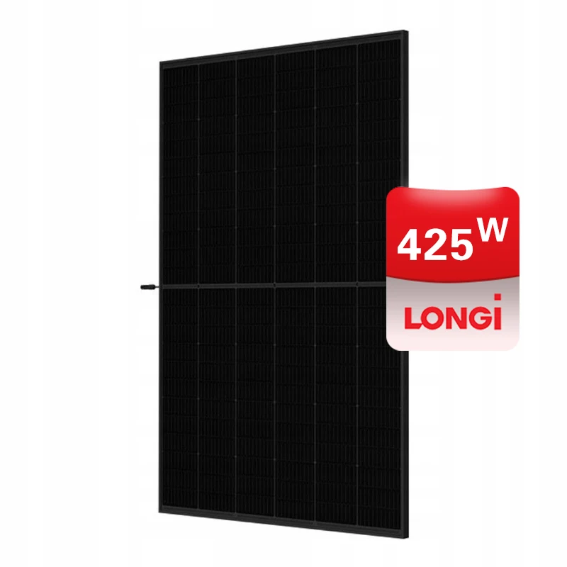 Full Black Solar Panel 410w 415w 425w 440w Shingled Mono Solar Panels ...