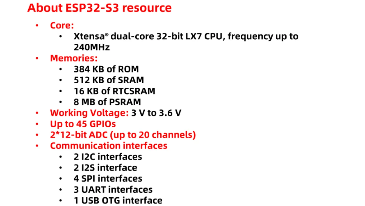 Esp32 S3 Esp32 S3 Devkitc 1双usb开发板pyboard电路python Micropython Wifi Ble50 Esp32 S3 Buy Esp32