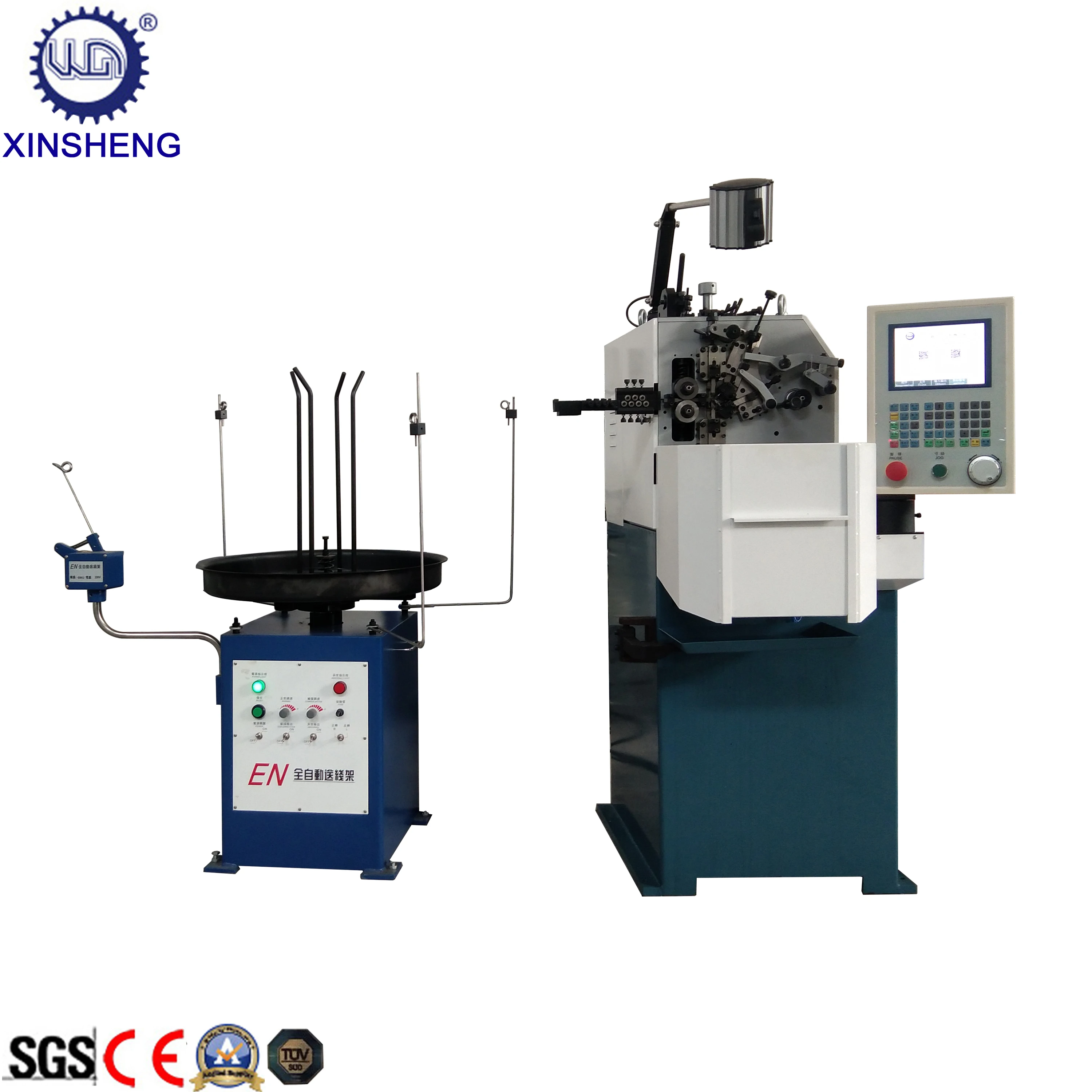 Automatic 5 Axis Spring Coiling Making Machine - High Accuracy