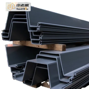 U Type Pvc Retaining Wall Pvc Sheet Piles Plastic Sheet Pile - Buy Pvc ...