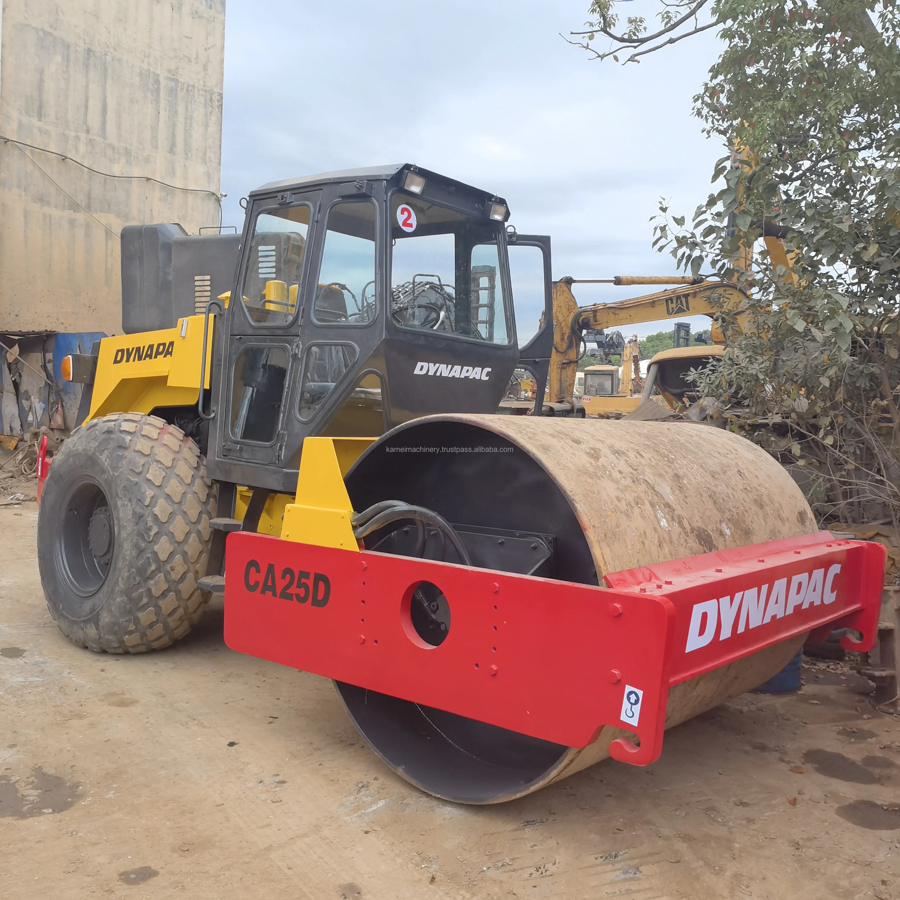 Used 20 Ton Dynapac Ca25d Vibratory Road Roller Ca30d/Ca25D Compactor ...