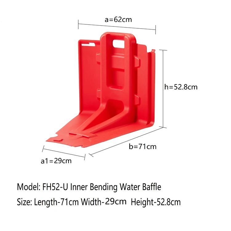 Flood Baffle Boxwall Flood Barrier Garage Door Flood Prevention Barrier ...