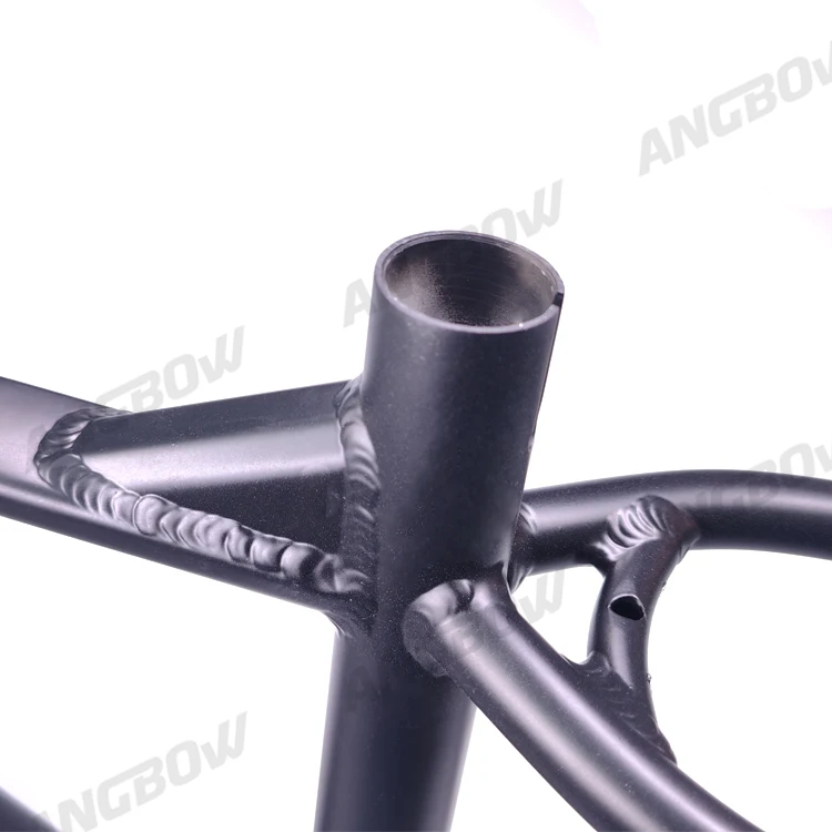 26" White & Black BMX Bicycle Frame with Lightweight Electric Bike ...