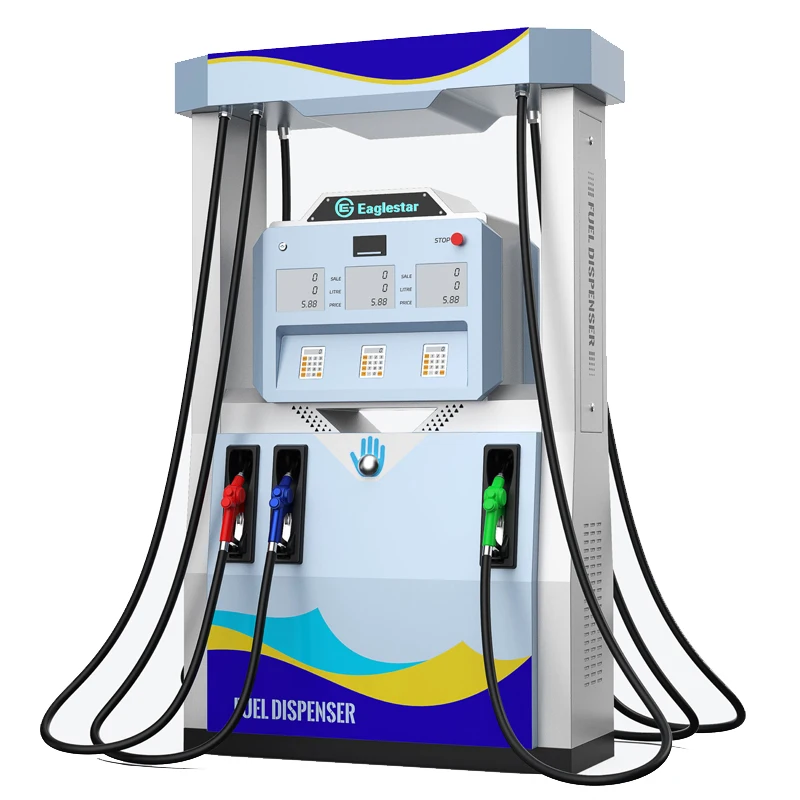 Alibaba.com: Eaglestar 6 Nozzles 3 Pumps Digital Fuel Dispenser with ...