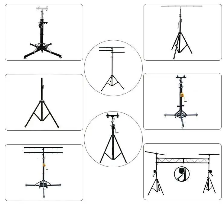 Mobile Lifting Telescopic Stand - 6M Height Truss Stand