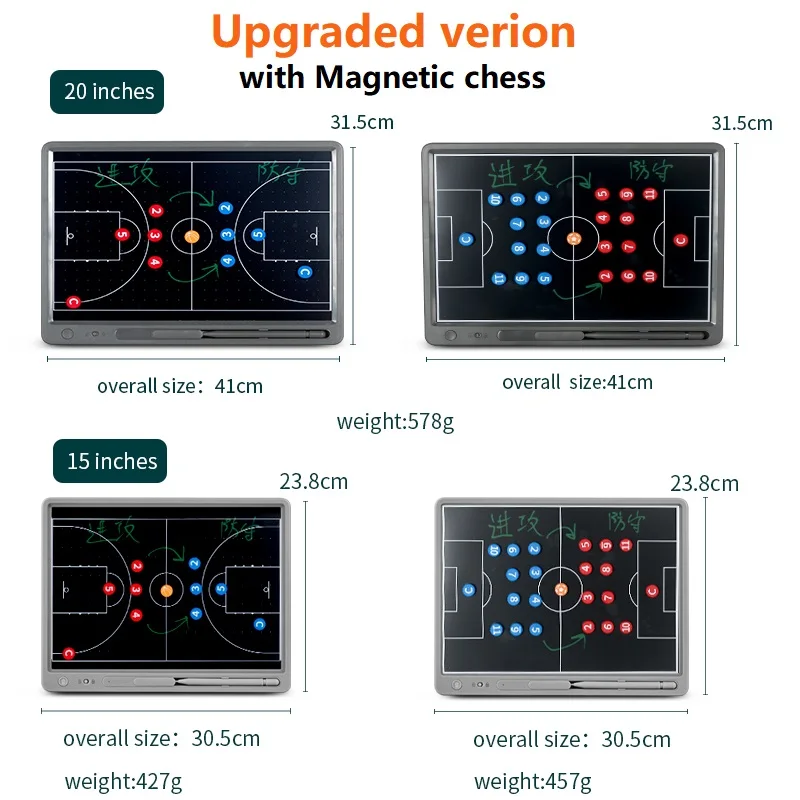 High Quality LCD Coaching Board for Basketball & Football