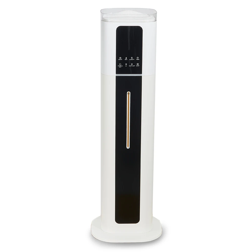 H20 Industrial Ultrasonic Air Remote Control White Stand Humidifier ...
