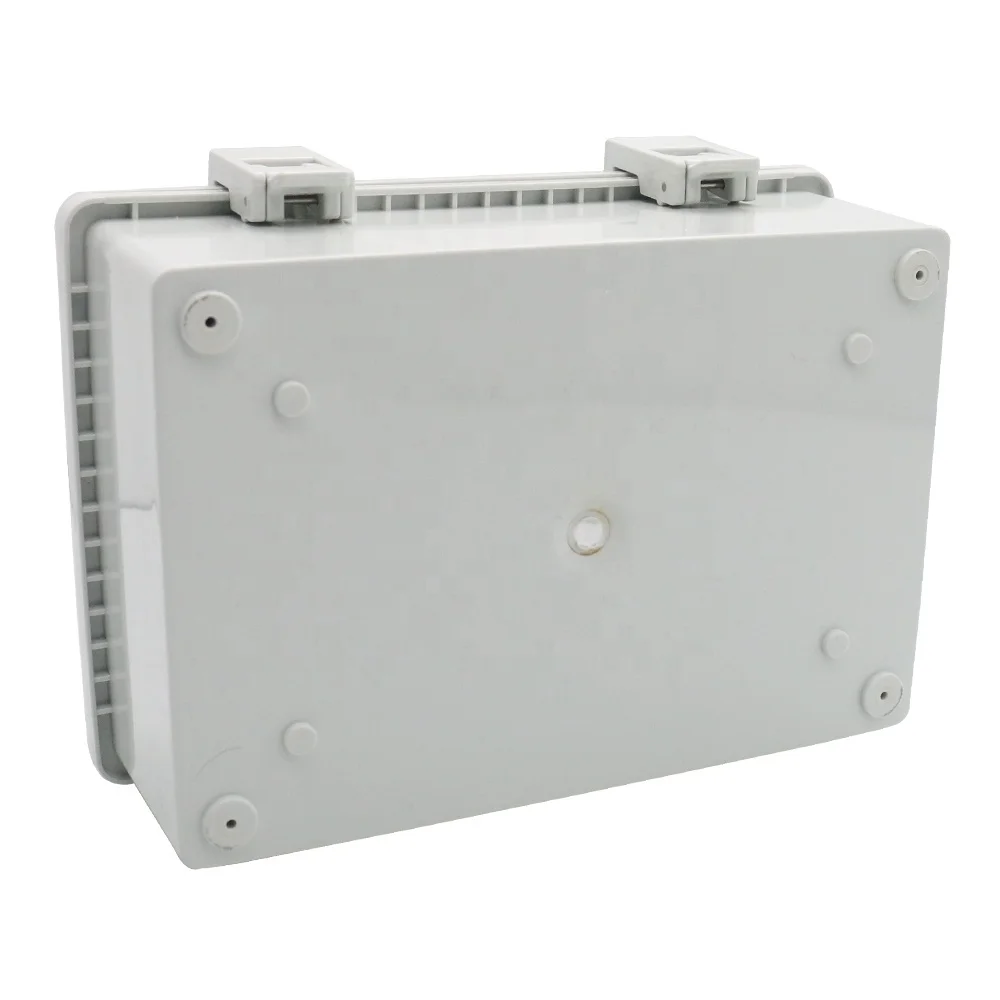 Outdoor Hinged Cover Plastic Enclosure IP65 Case 220x150x105 Mm