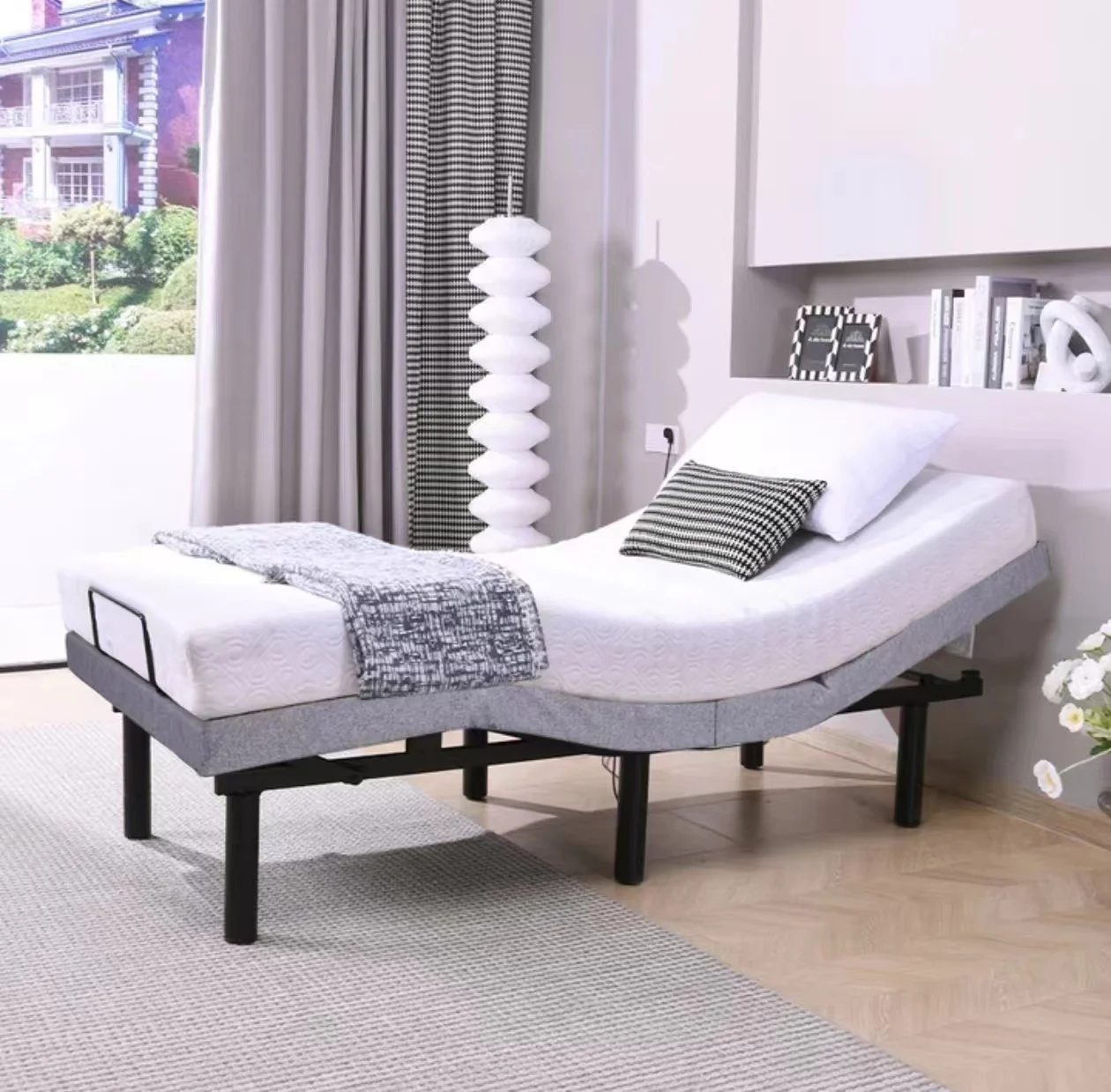 Kim Ya Chart Smart Bed Frame Queensize Electric Adjustable Bed Frame ...