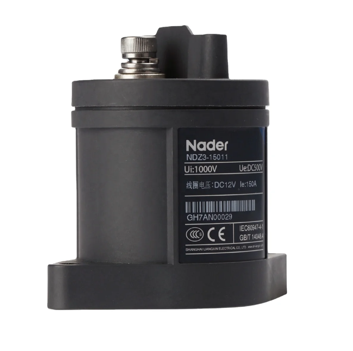 NDZ3X-300 High voltage DC Contactor 1000V 300Amps Coil voltage DC12V ...