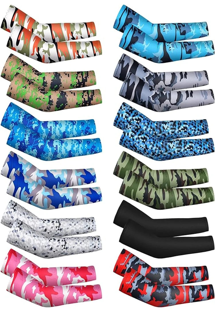 Cycling Sleeve Outdoor Sports Arm Sleeve Sun Protection UV Arm Sleeves ...