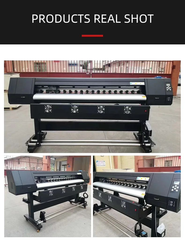 Industrial Digital Large Format Printer I3200 Xp600 Print Head Eco ...